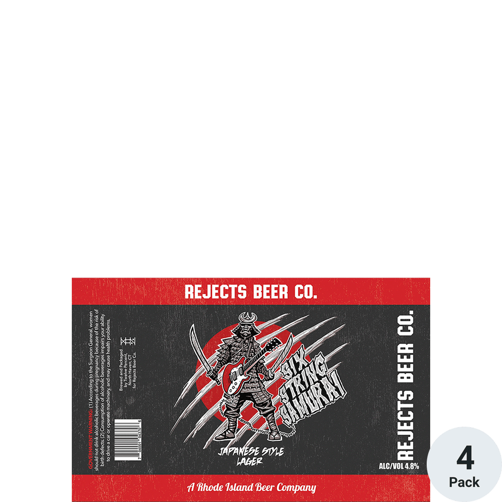 Rejects Beer Six String Samurai | Total Wine & More