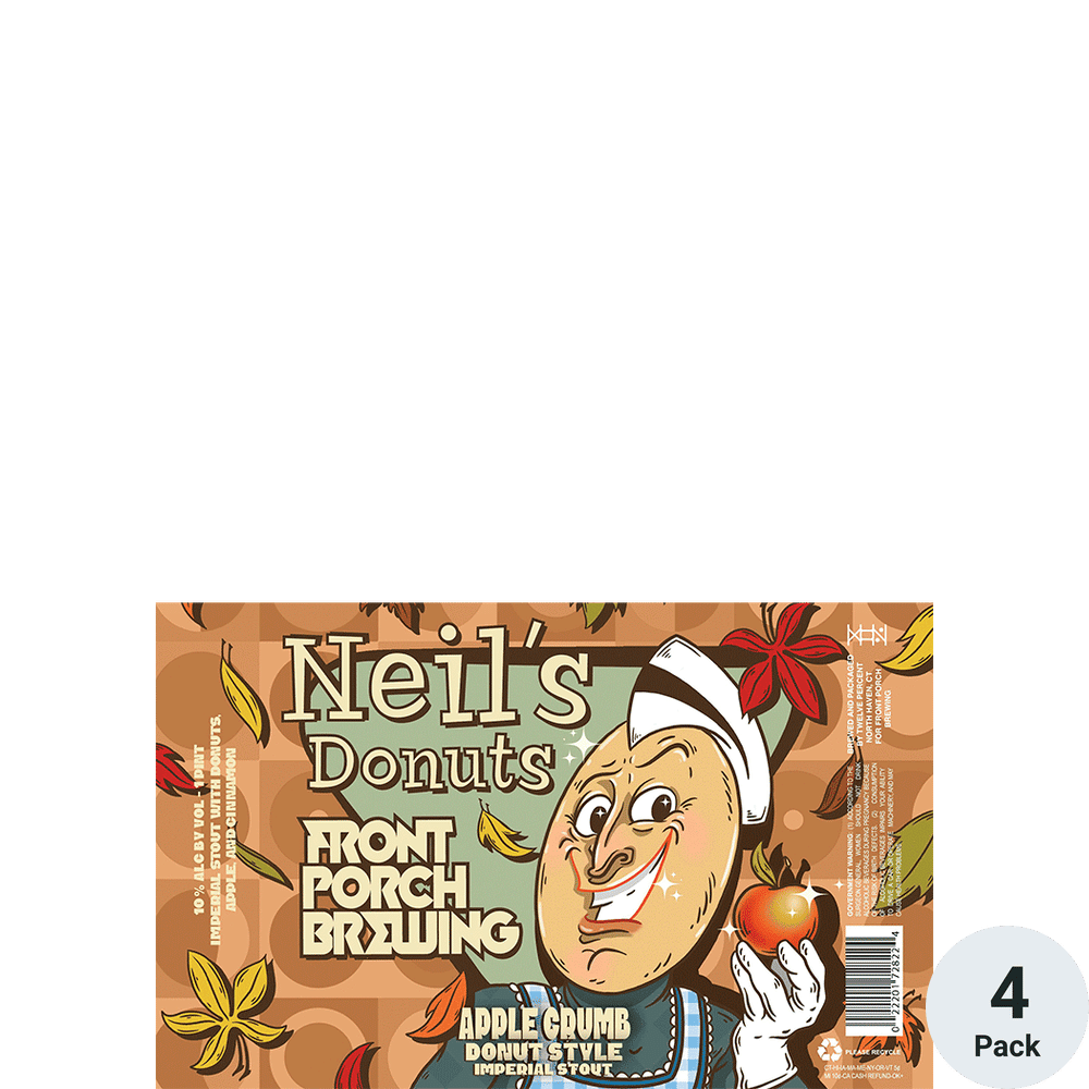 Front Porch Neil's Donuts Apple Crumb | Total Wine & More