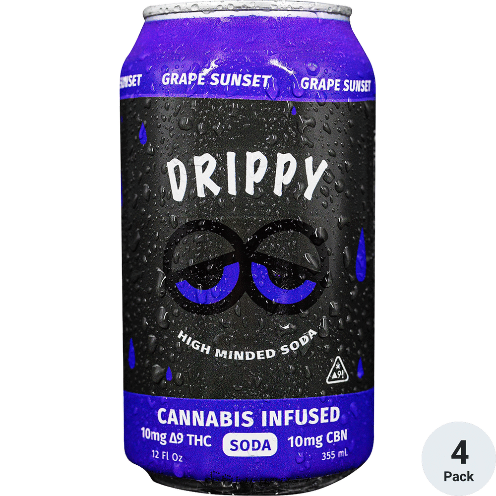 Drippy THC 10mg Grape Sunset | Total Wine & More