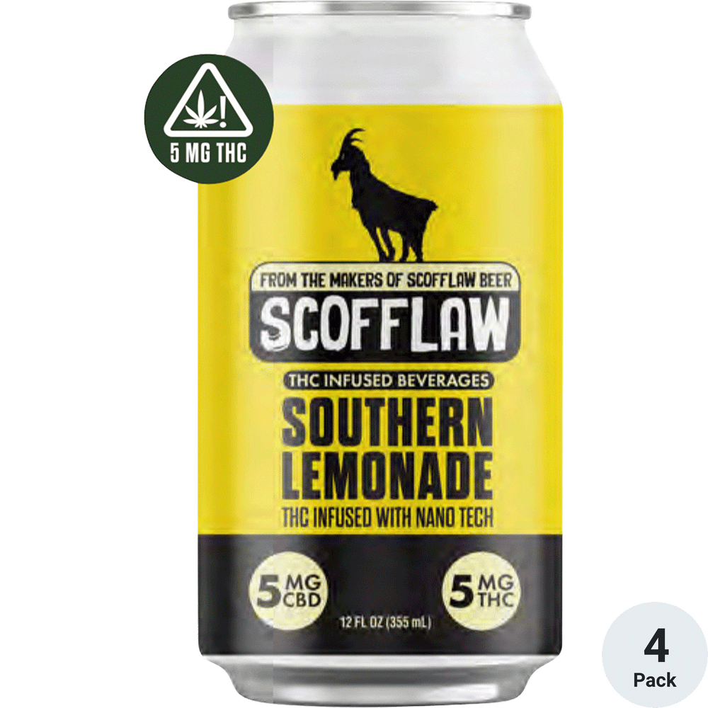 Scofflaw THC 5mg Lemonade | Total Wine & More