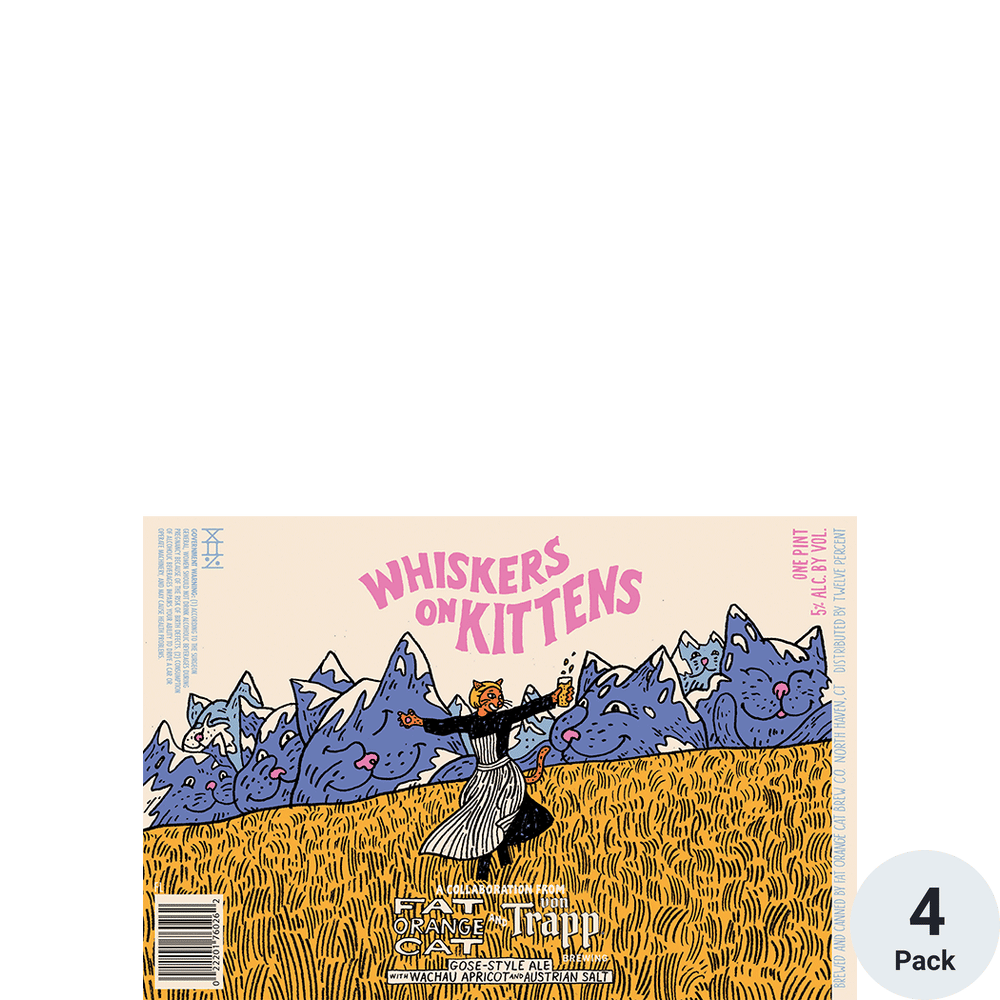 Fat Orange Cat / Von Trapp Brewing Collab Whiskers on Kittens | Total ...