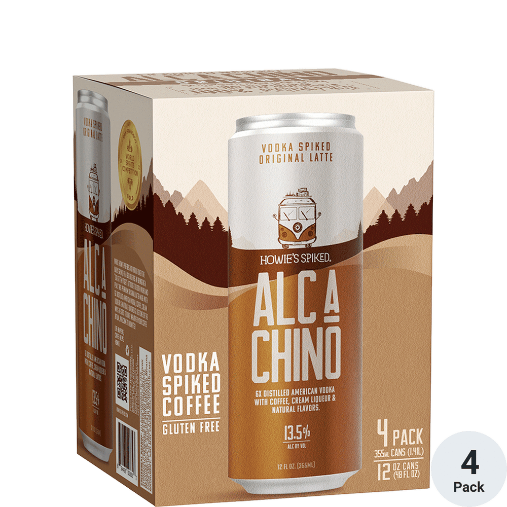 Howie's Spiked Alc-a-Chino Original Latte | Total Wine & More