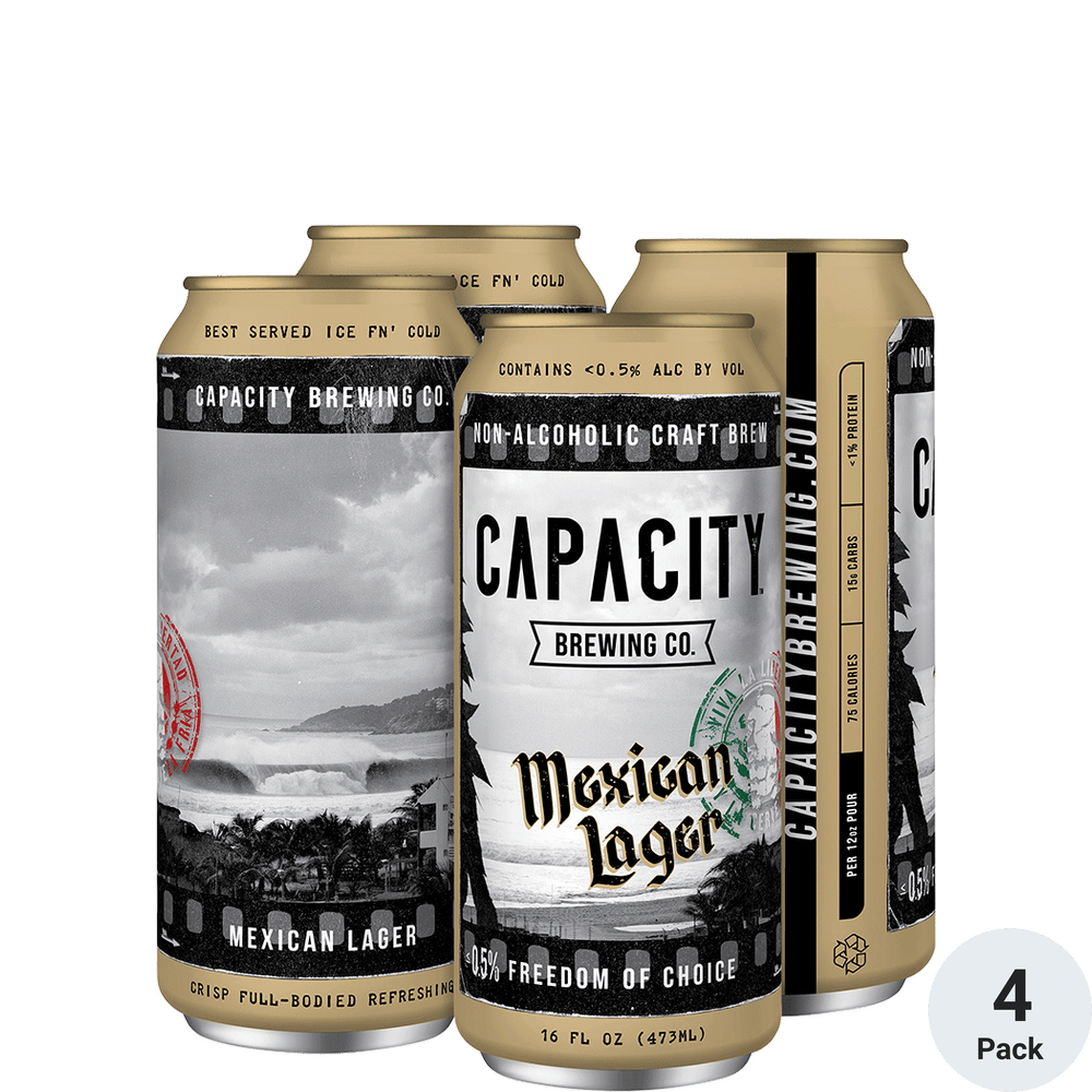 Capacity Non-Alcoholic Mexican Lager | Total Wine & More