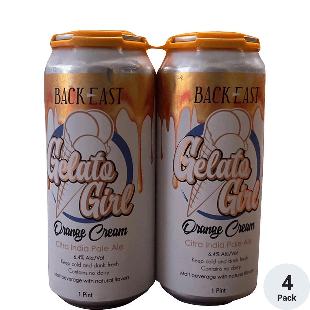 Back East Gelato Girl Orange Cream | Total Wine & More