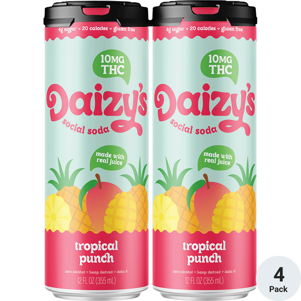 Daizy's THC 10mg Tropical Punch | Total Wine & More