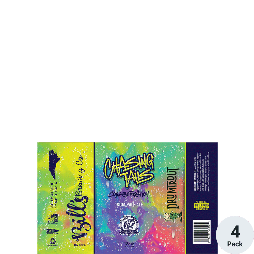 Bill's Brewing Chasing Tails IPA | Total Wine & More