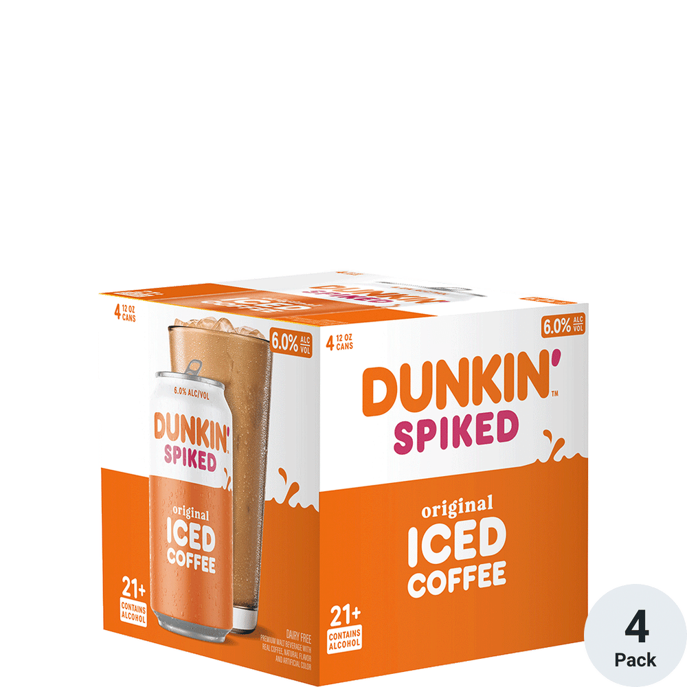Dunkin Spiked Iced Coffee | Total Wine & More
