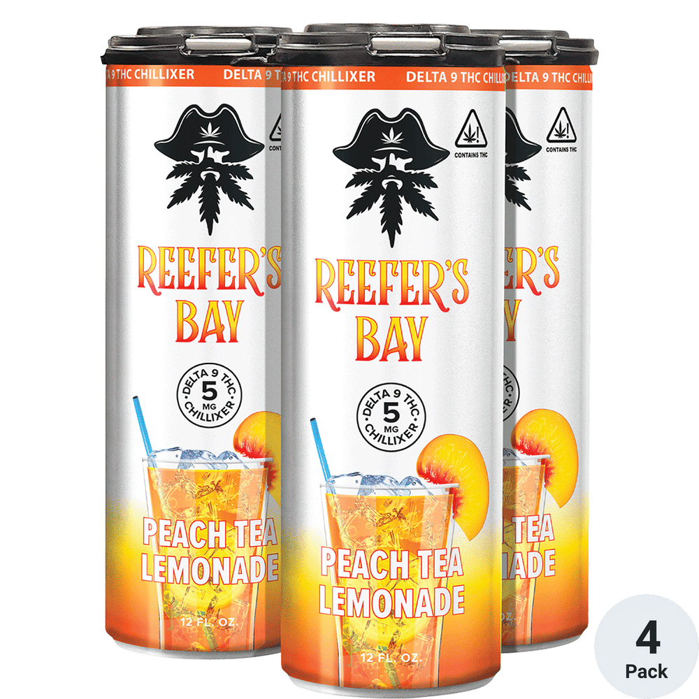 Reefer's Bay THC 5mg Peach Tea Lemonade | Total Wine & More
