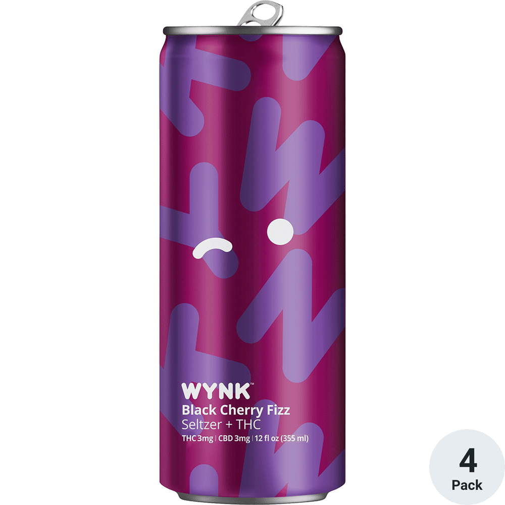 Wynk THC 3mg Black Cherry CT | Total Wine & More