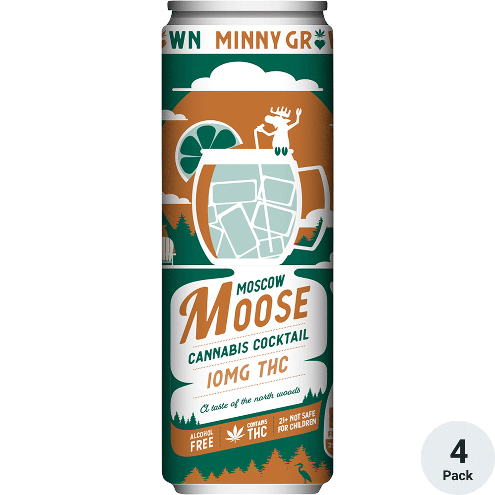 Minny Grown THC 10mg Moscow Moose | Total Wine & More
