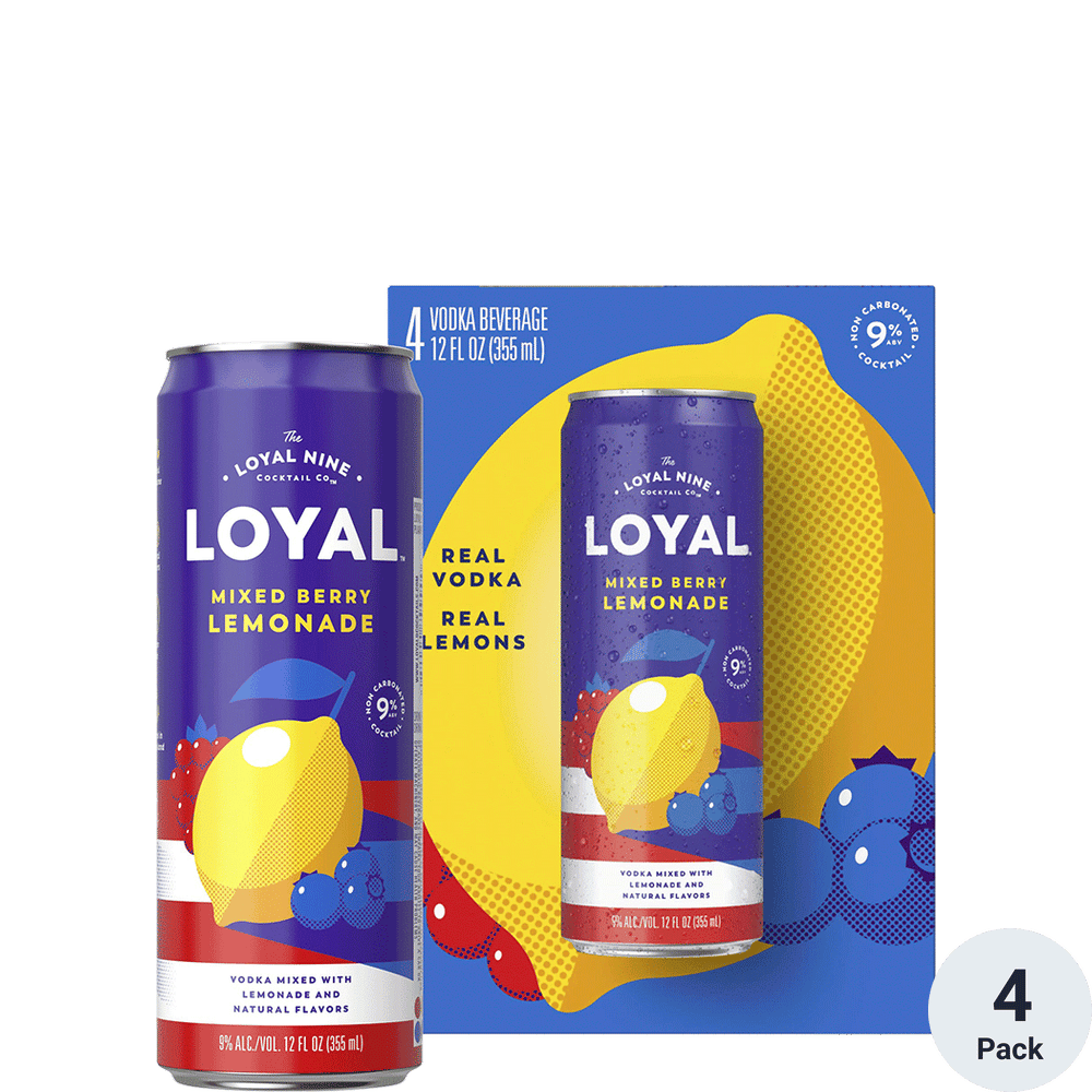 Loyal 9 Mixed Berry Lemonade | Total Wine & More