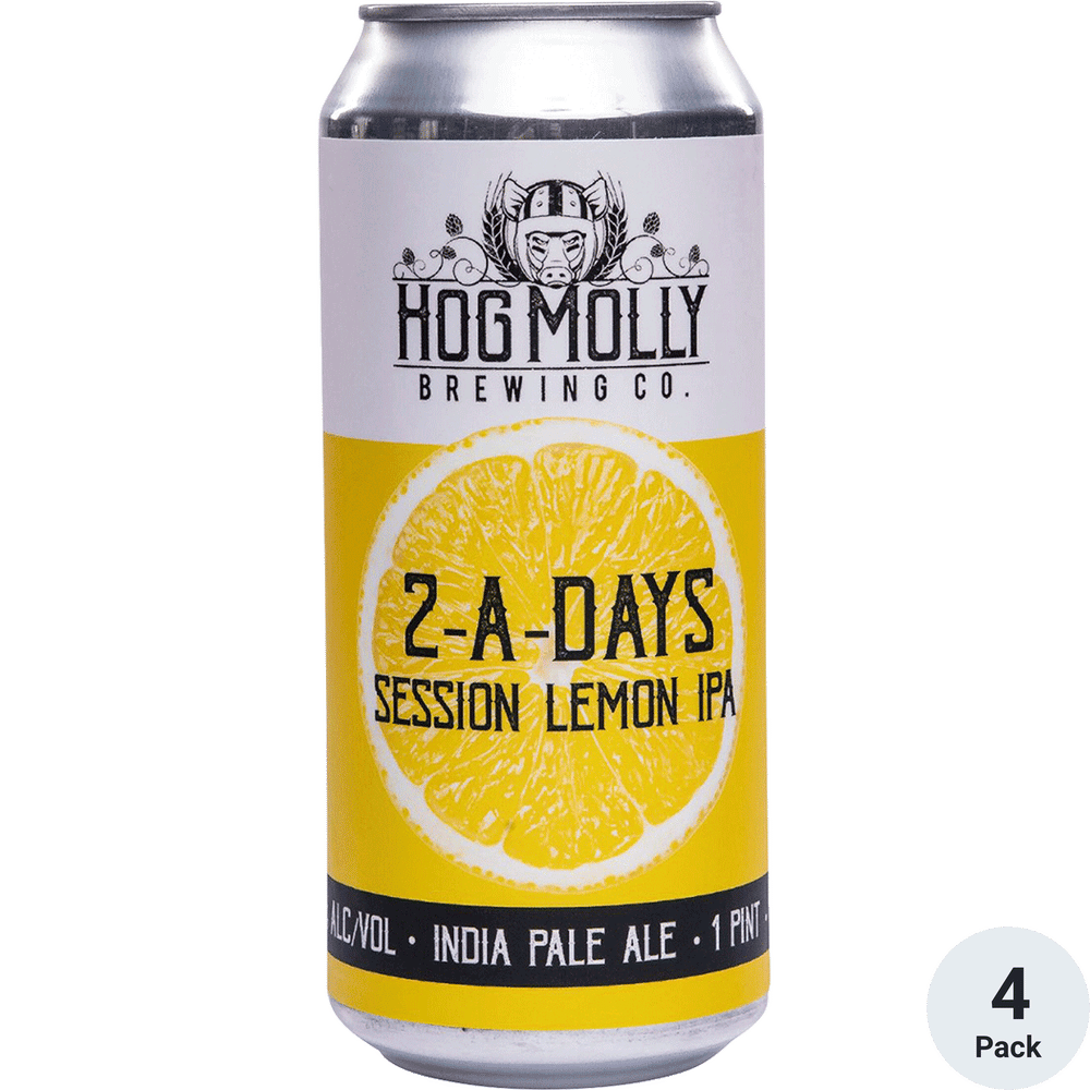 Hog Molly 2-A-Days Session Lemon IPA | Total Wine & More