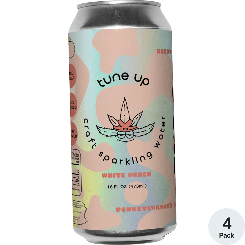 Endo Tune Up THC 10mg White Peach | Total Wine & More