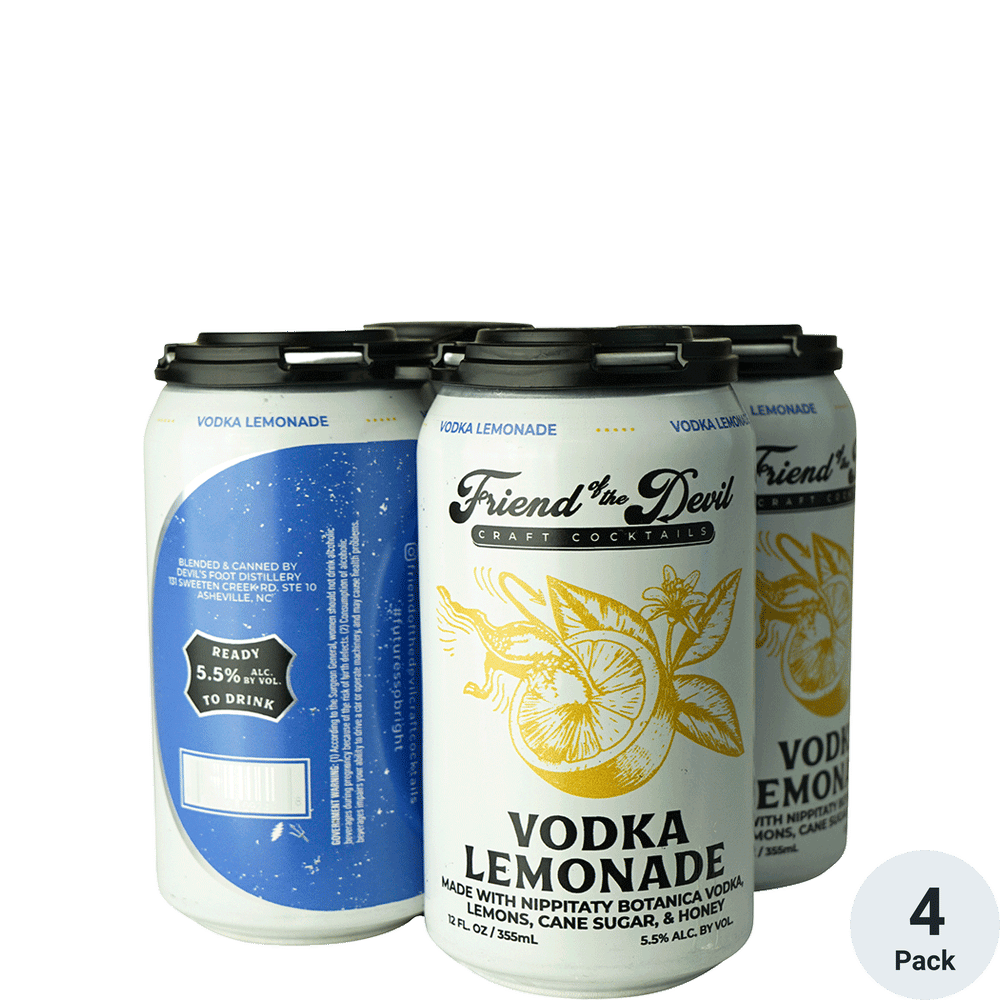 Friend of the Devil Vodka Lemonade | Total Wine & More