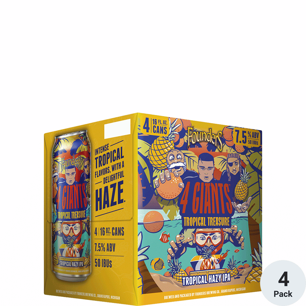 Founders 4 Giants Tropical Treasure | Total Wine & More