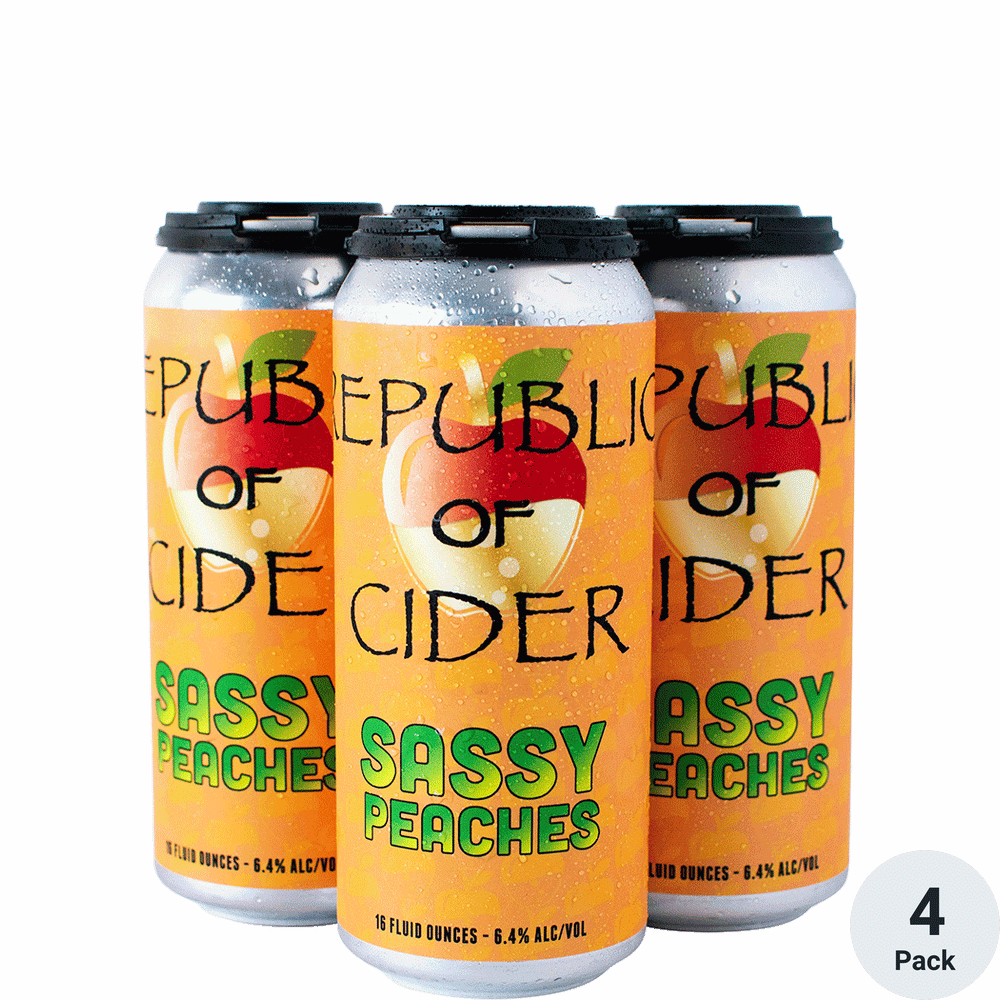 Republic of Cider Sassy Peach | Total Wine & More