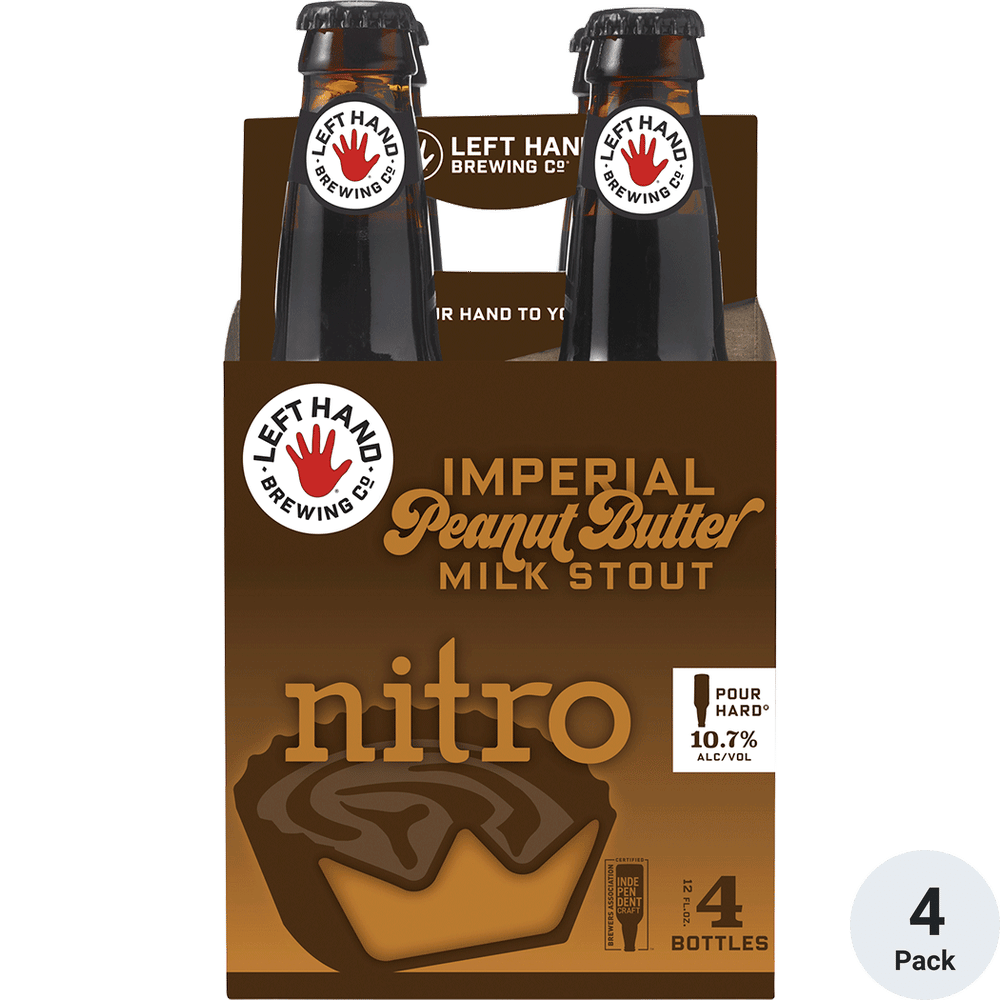Left Hand Imperial Peanut Butter Milk Stout Nitro | Total Wine & More