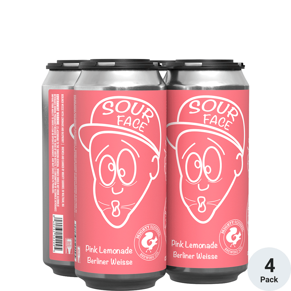 Mighty Squirrel Sour Face Pink Lemonade | Total Wine & More