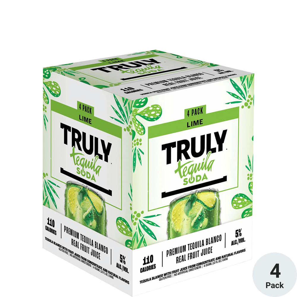 Truly Tequila Soda Lime | Total Wine & More