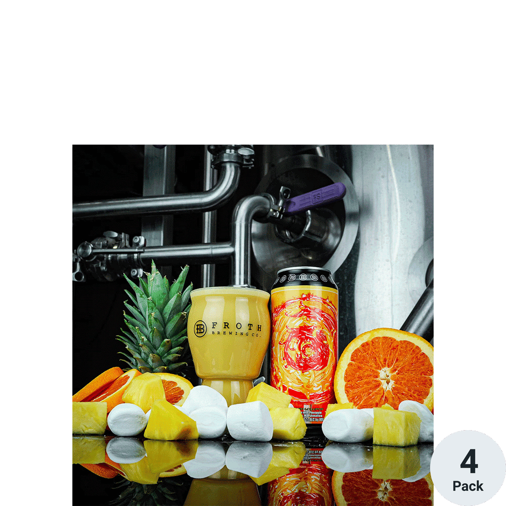 Froth Brewing Liquid Lollipop Pineapple Orange Marshmallow | Total Wine ...