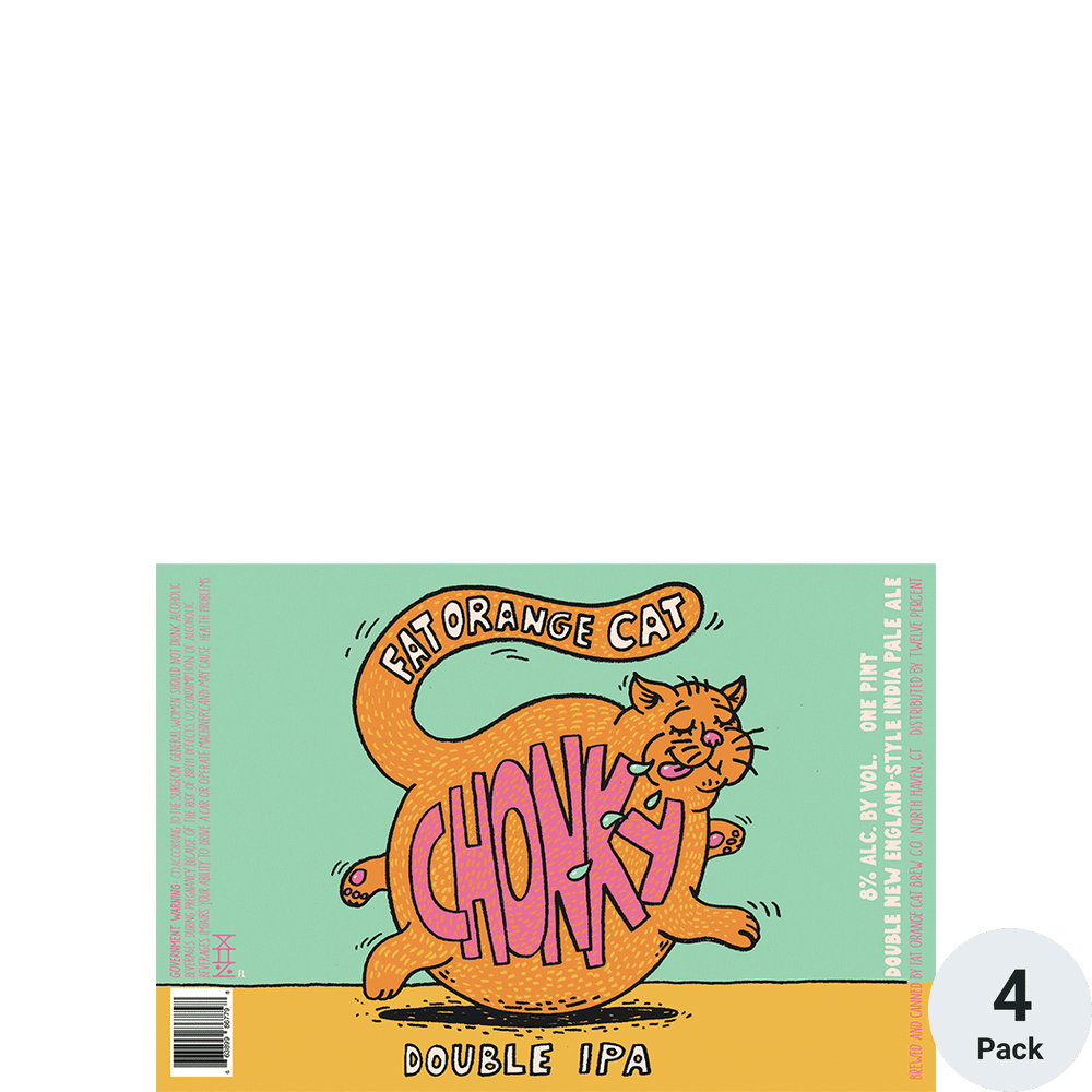 Fat Orange Cat Chonky | Total Wine & More