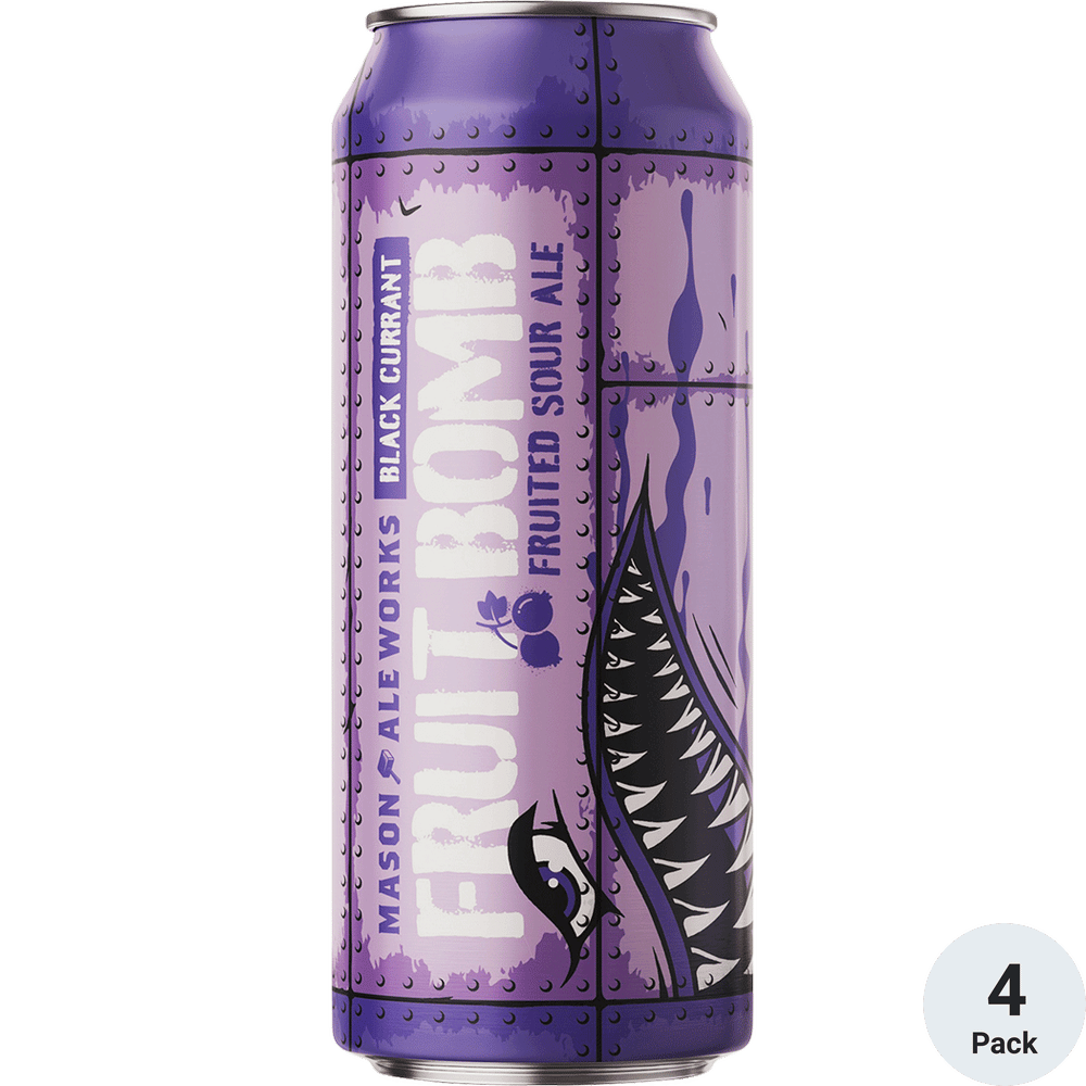 Mason Aleworks Black Currant Fruit Bomb Fruited Sour Ale | Total Wine ...