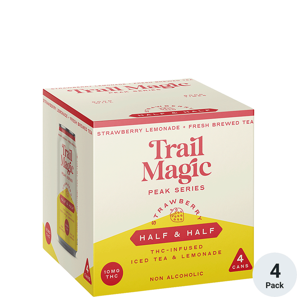 Trail Magic THC 10mg Strawberry Iced Tea Lemonade | Total Wine & More