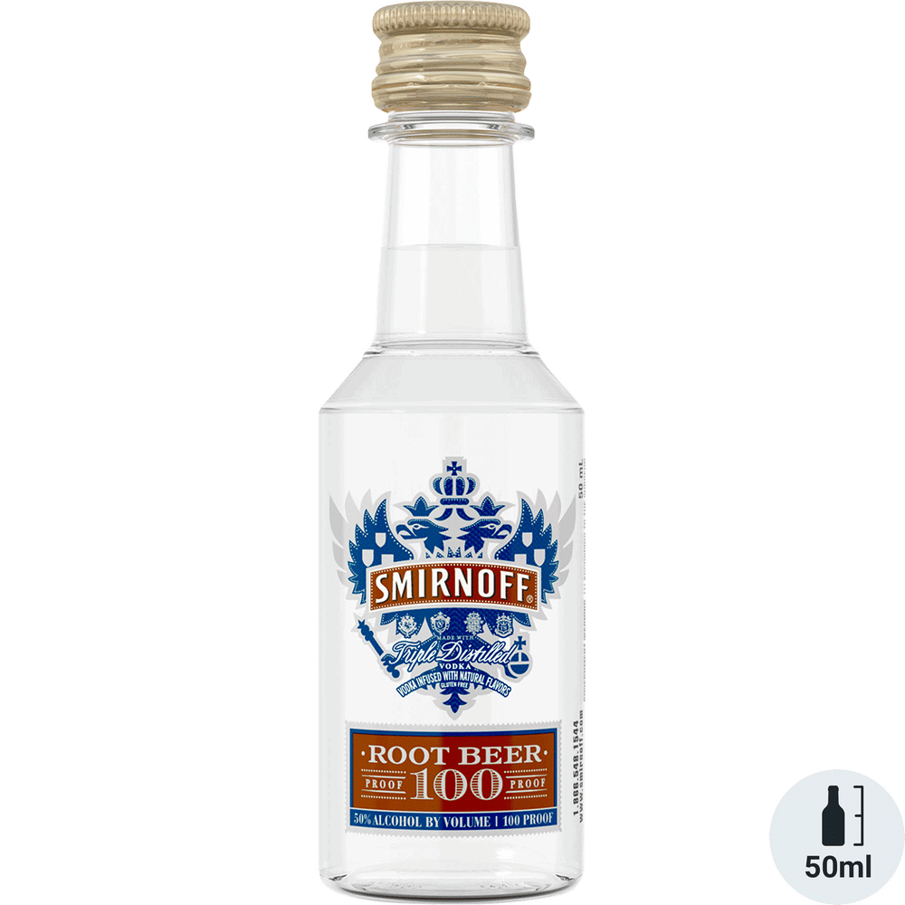 Smirnoff 100 Big and Bold RootBeer Vodka | Total Wine & More