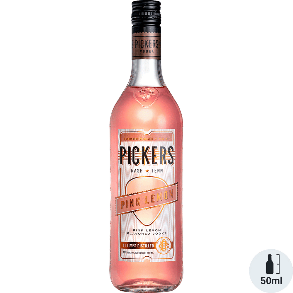 Pickers Pink Lemon Vodka | Total Wine & More