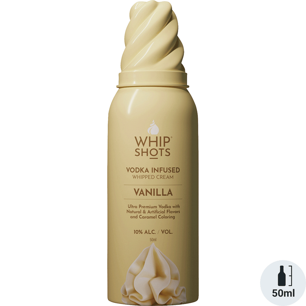 Whip Shots Vanilla Vodka Infused Whipped Cream | Total Wine & More