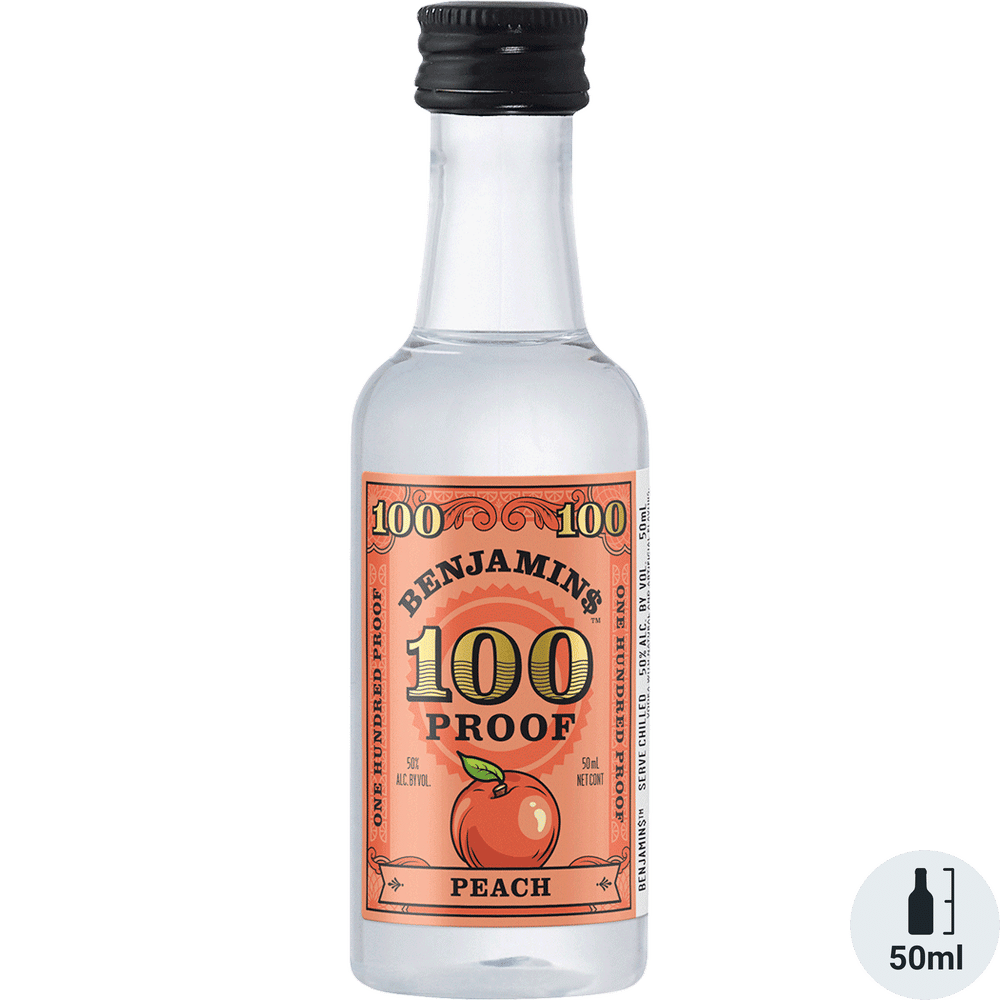 Benjamins 100 Proof Peach Vodka | Total Wine & More