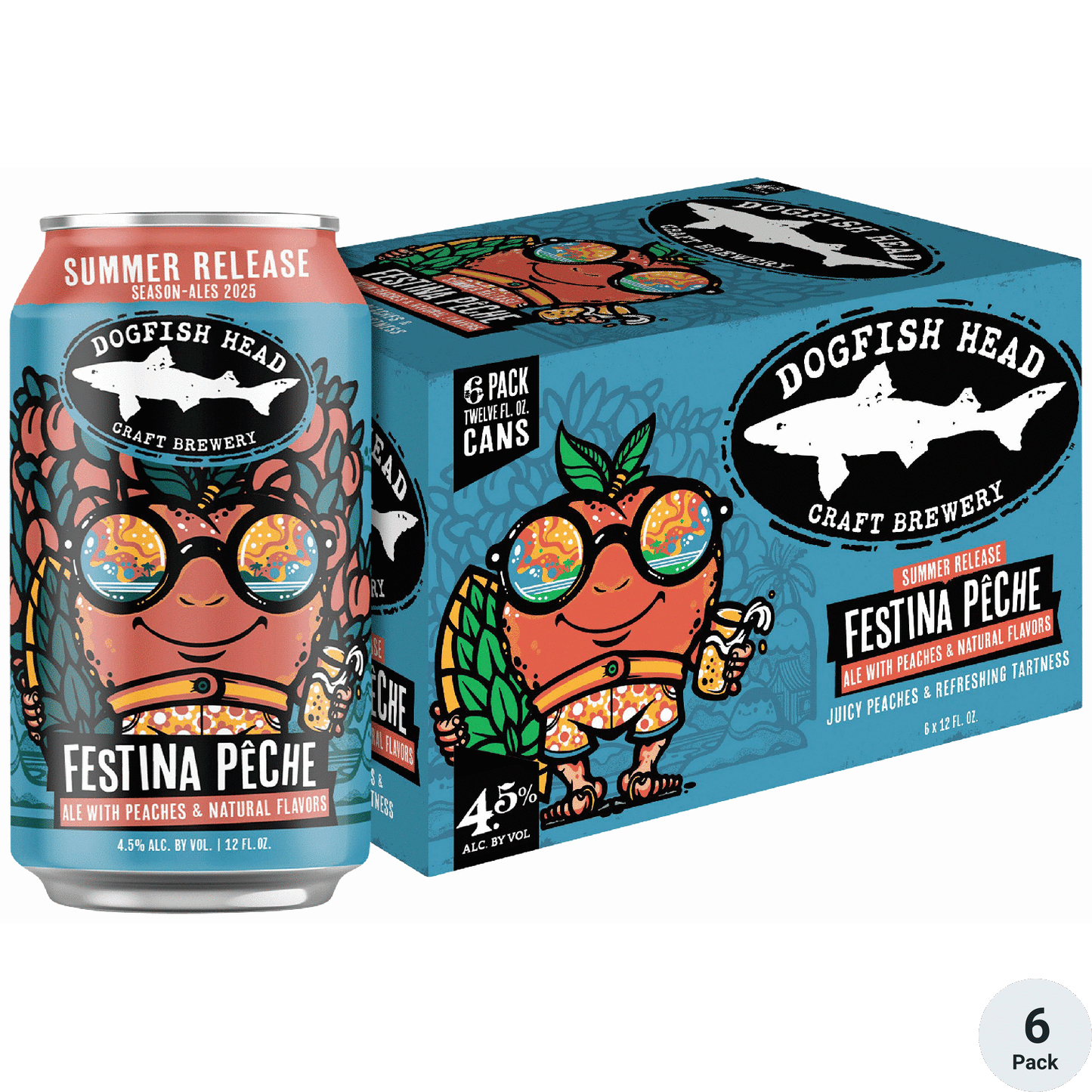 Dogfish Head Festina Peche Ale Seasonal Beer | Total Wine & More