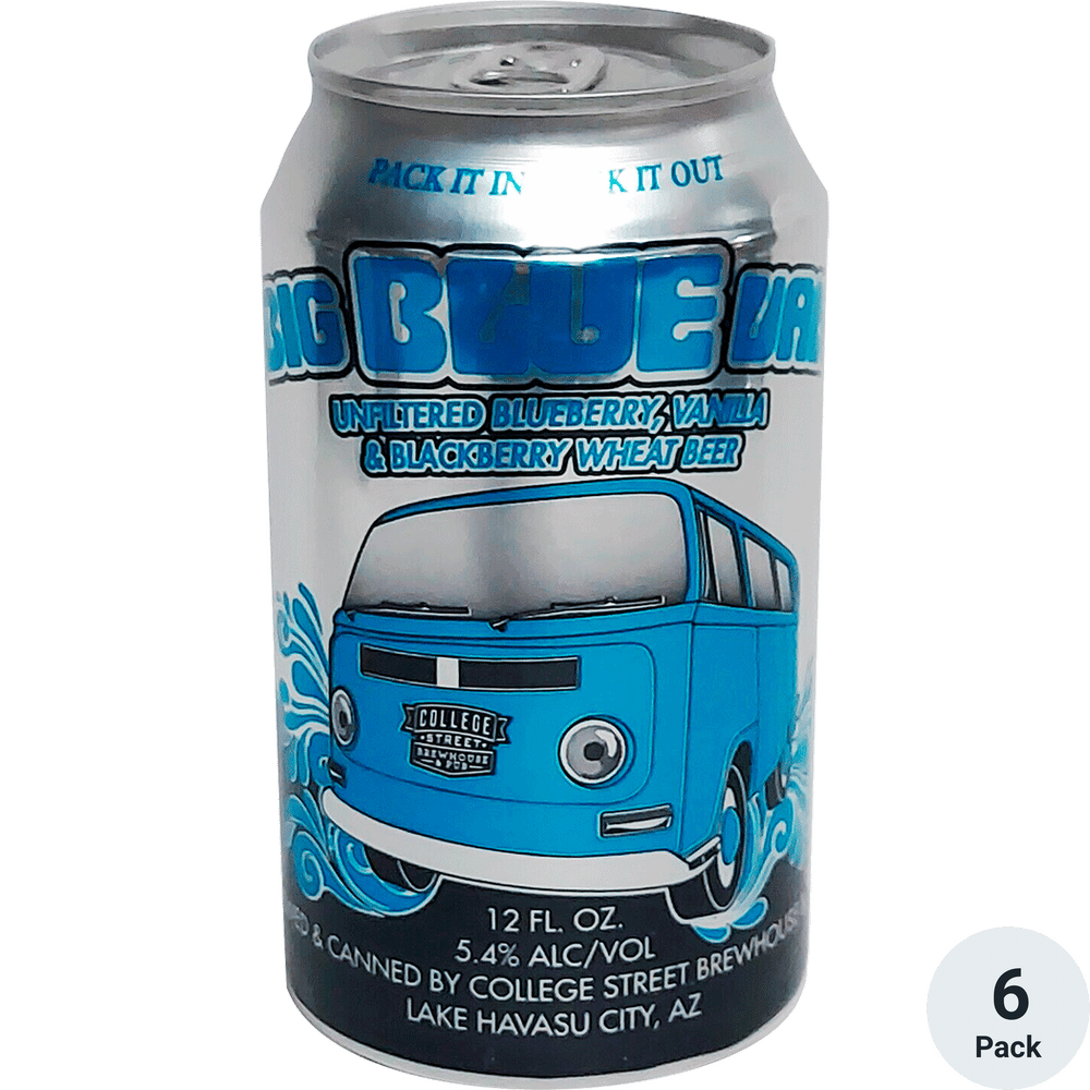 College Street Big Blue Van | Total Wine & More