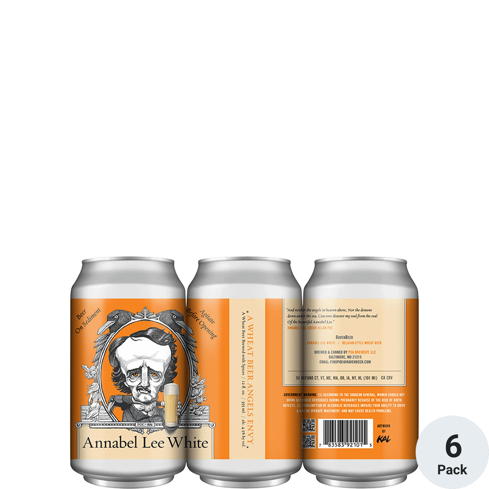 Raven Brewing Annabelle Lee White | Total Wine & More