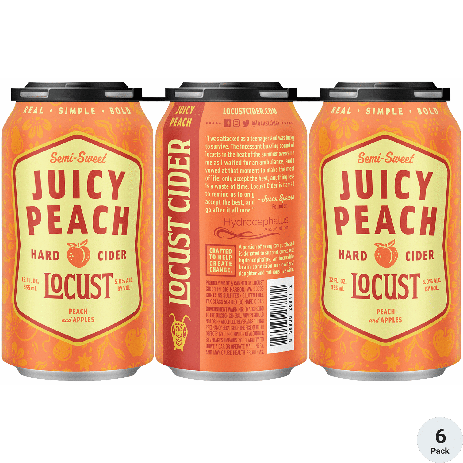 Locust Cider Juicy Peach | Total Wine & More