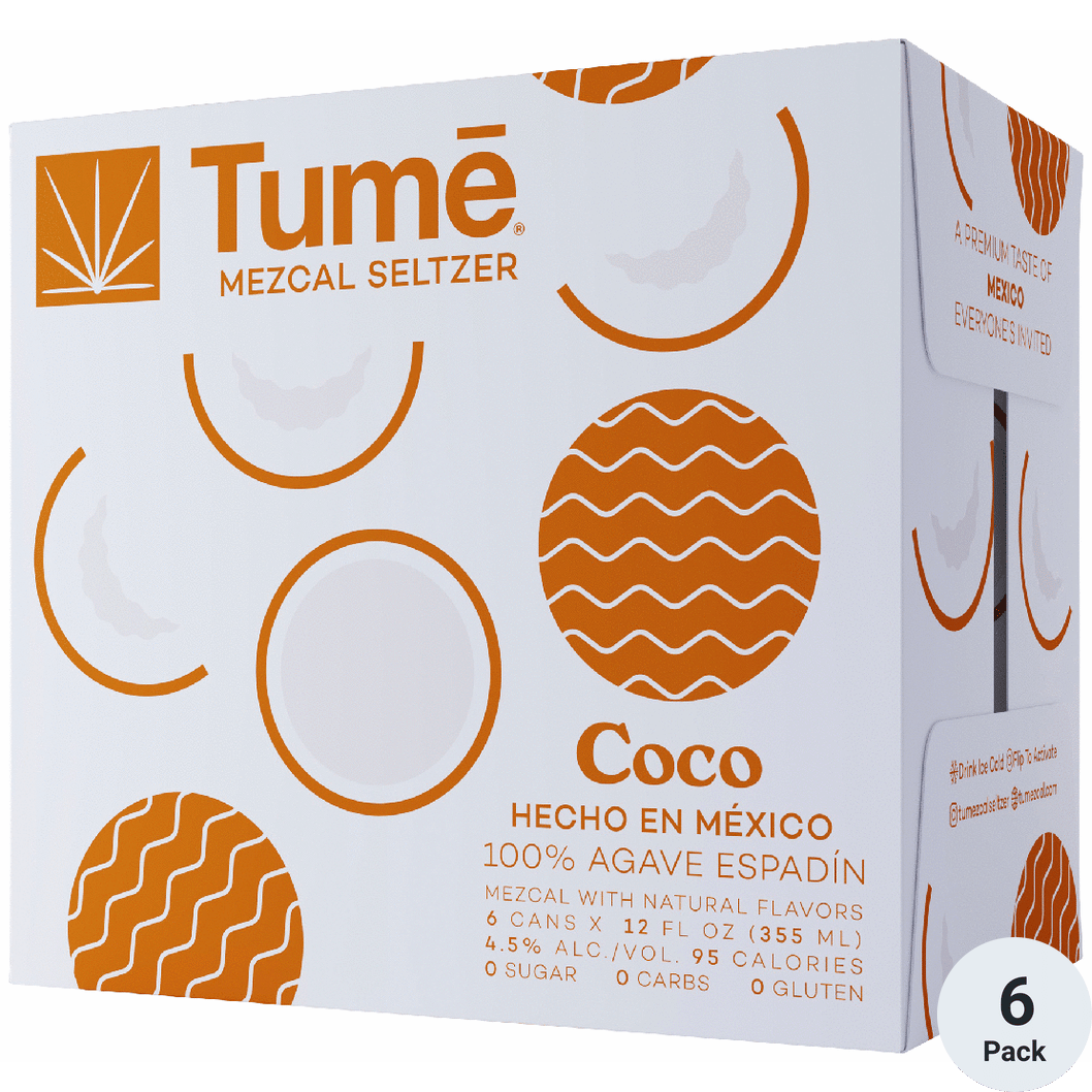 Tume Mezcal Coco Seltzer | Total Wine & More