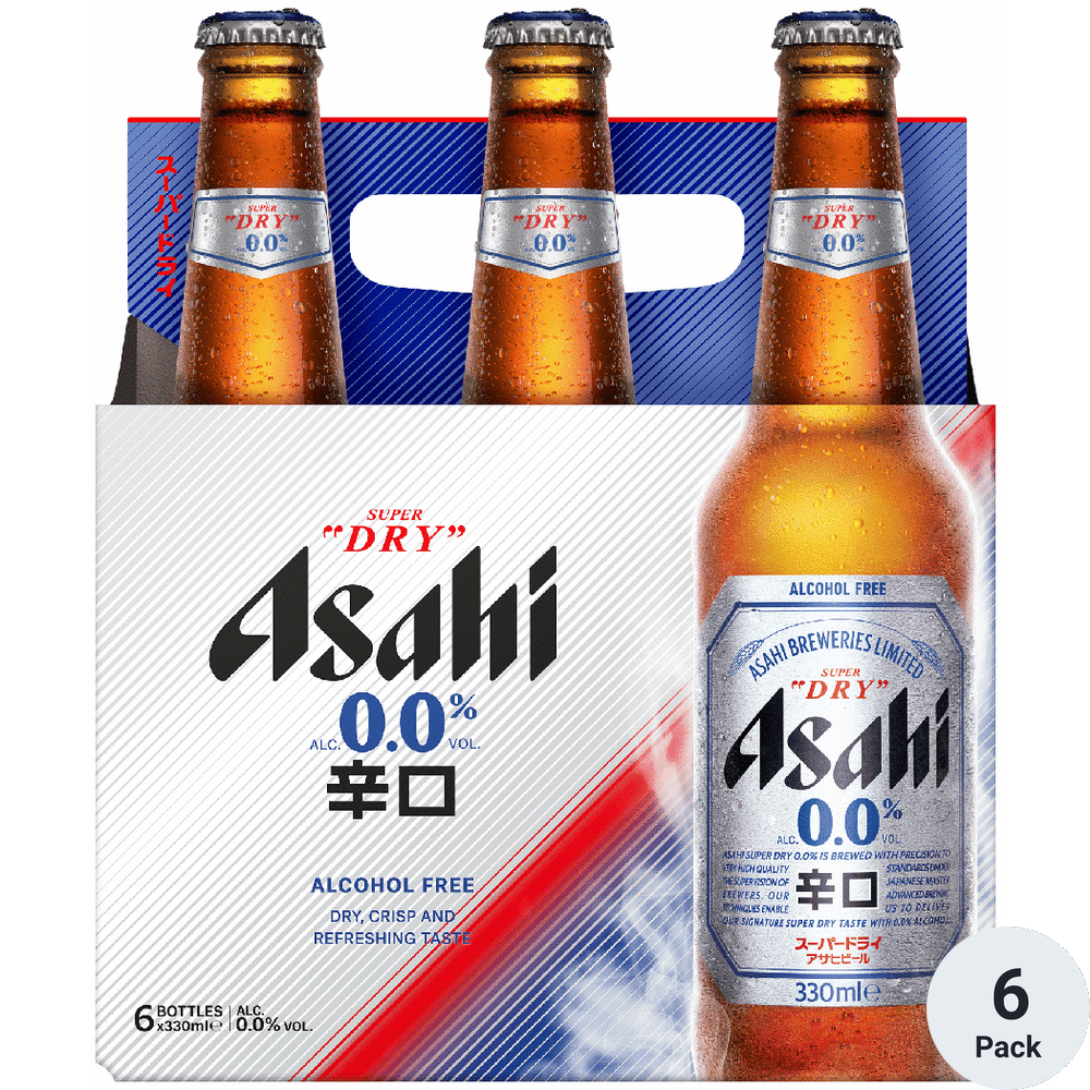 Asahi Non-Alcoholic Super Dry 0.0 | Total Wine & More