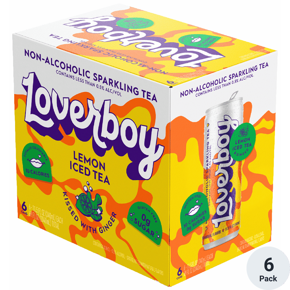 Loverboy Non-Alcoholic Lemon Iced Tea | Total Wine & More