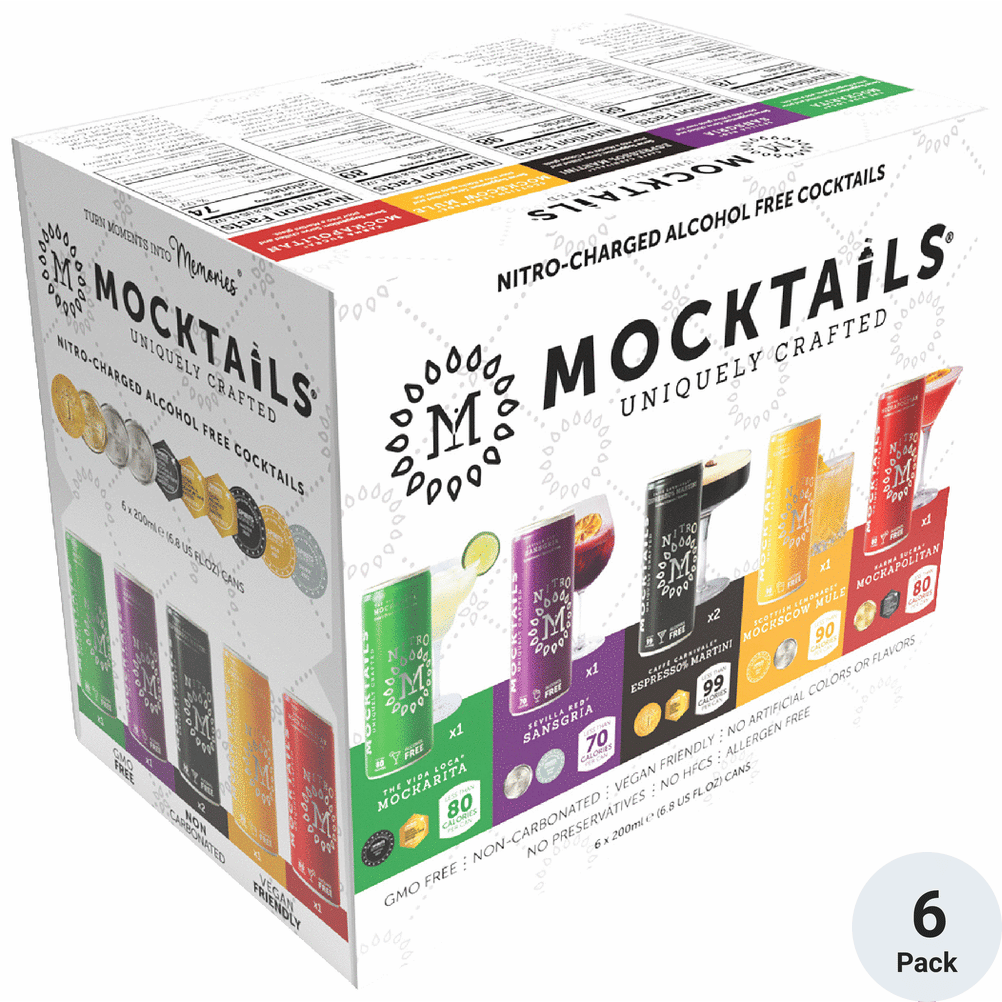 Mocktails Non-Alcoholic Nitro Variety Pack | Total Wine & More