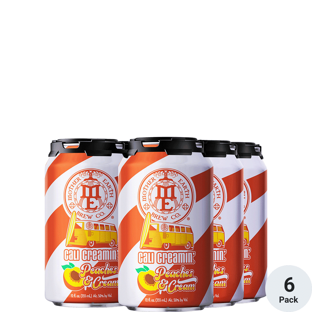 Mother Earth Cali Creamin' Peaches & Cream | Total Wine & More