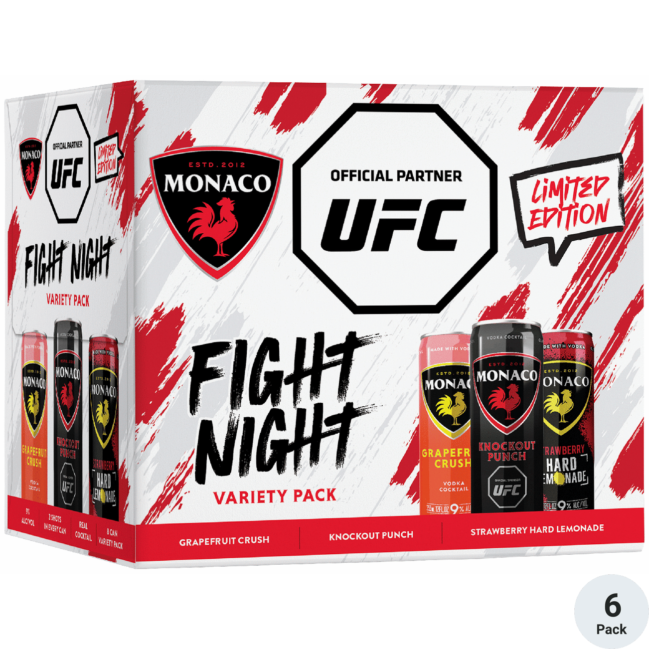 Monaco Fight Night Variety Pack | Total Wine & More