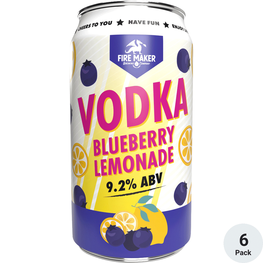 Fire Maker Vodka Blueberry Lemonade | Total Wine & More
