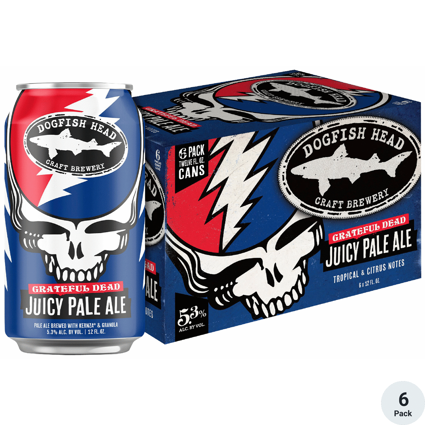 Dogfish Head x Grateful Dead Juicy Pale Ale Beer | Total Wine & More