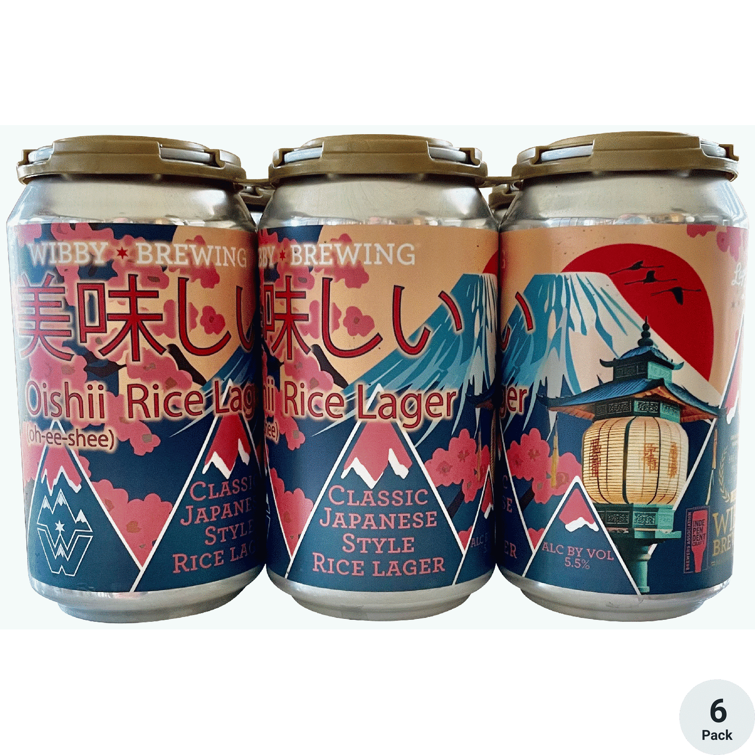 Wibby Oishii Japanese Rice Lager | Total Wine & More