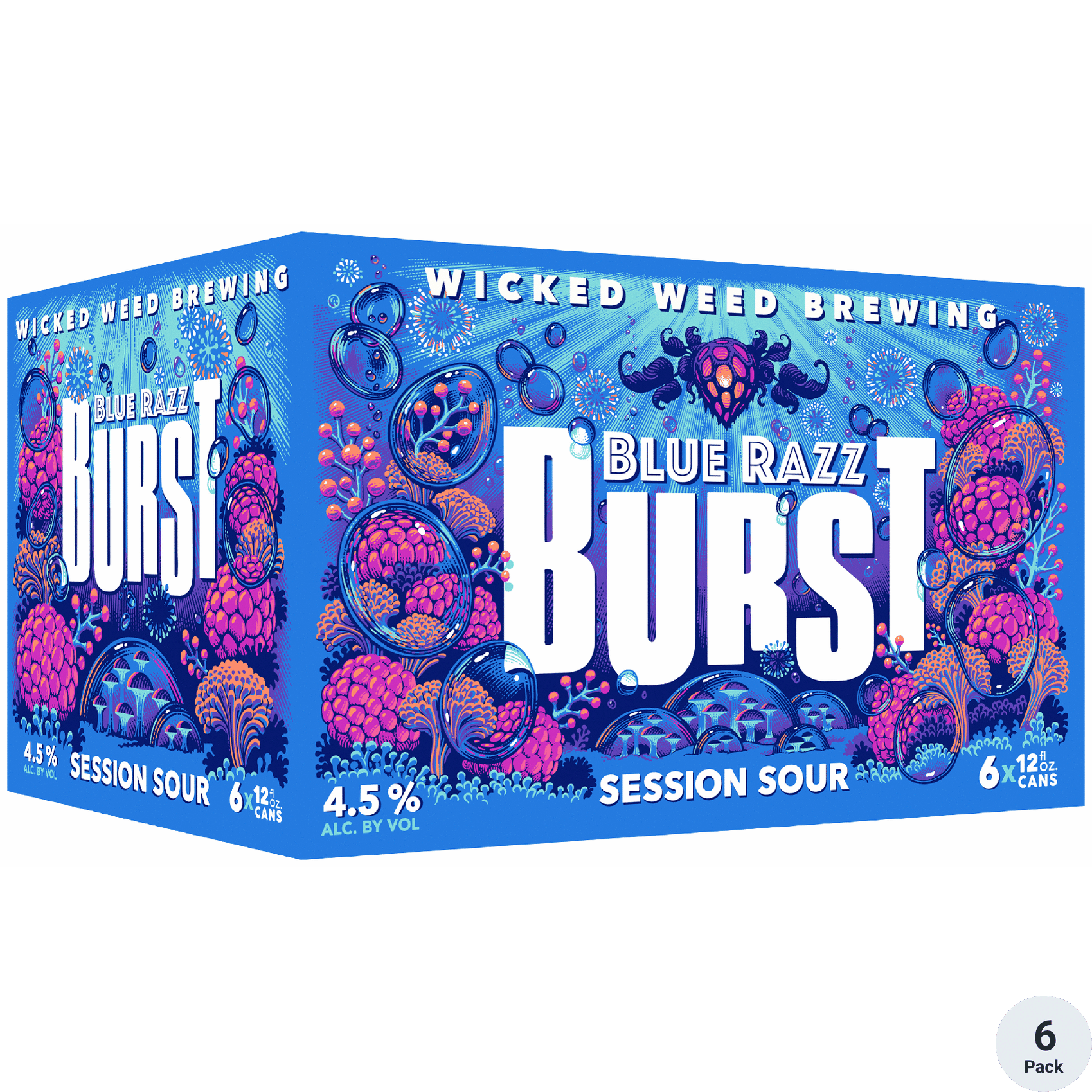 Wicked Weed Blue Razz Burst | Total Wine & More