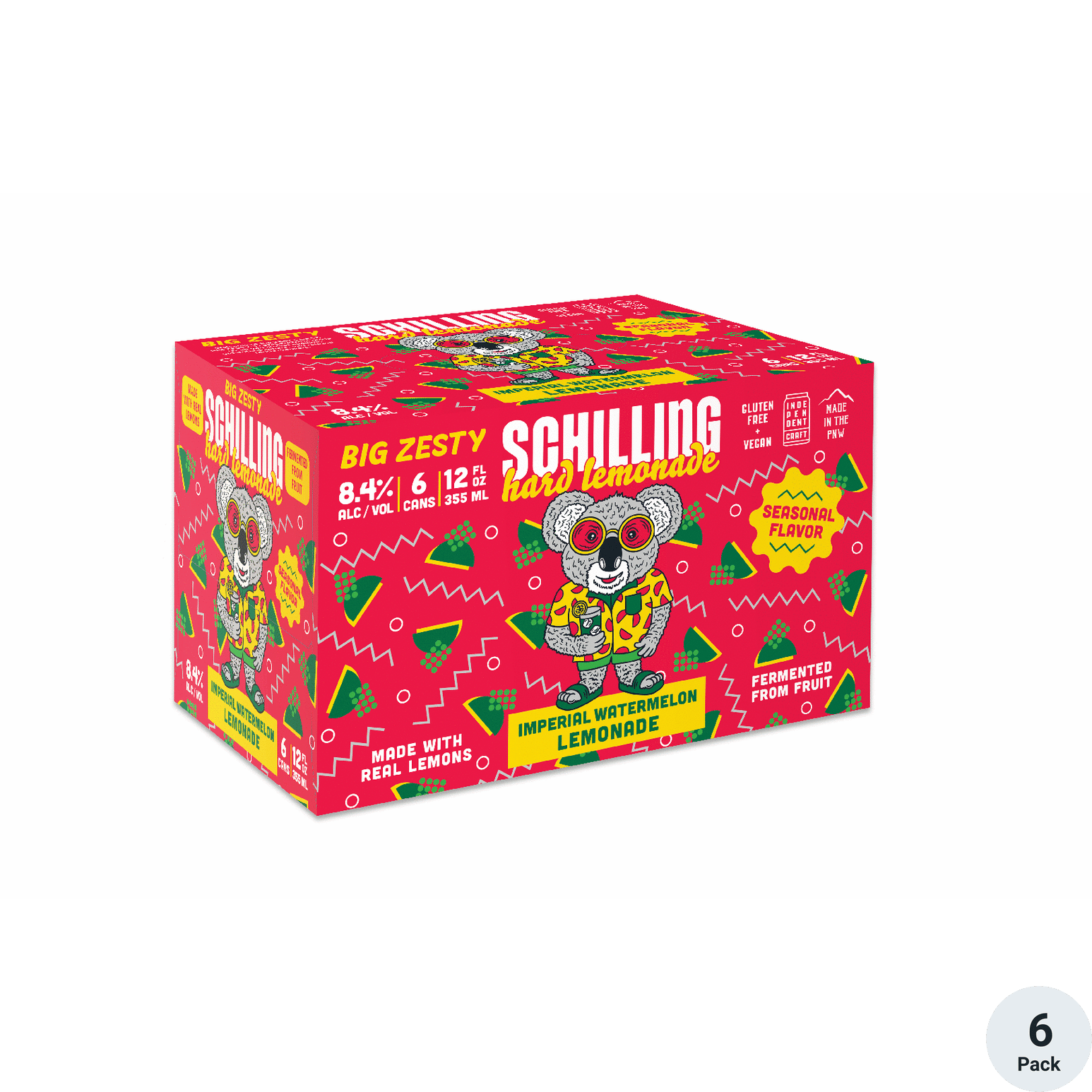 Schilling Big Zesty Imperial Watermelon Lemonade | Total Wine & More