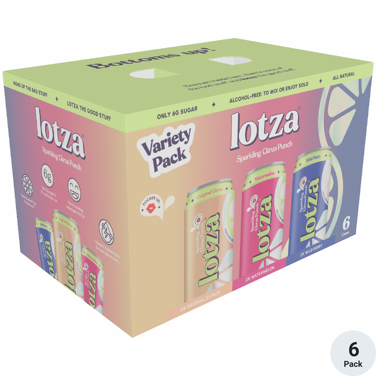 Lotza Non-Alcoholic Variety Pack | Total Wine & More