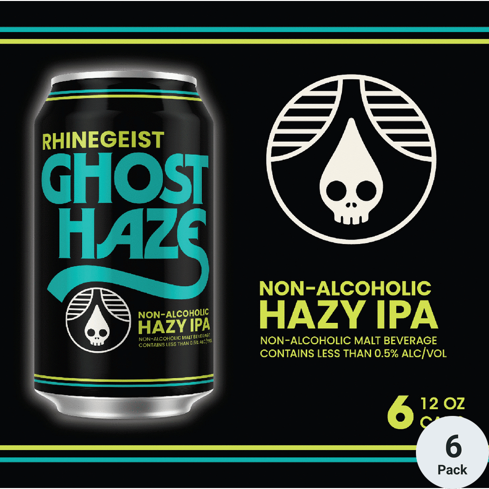 Rhinegeist Non-Alcoholic Ghost Haze | Total Wine & More