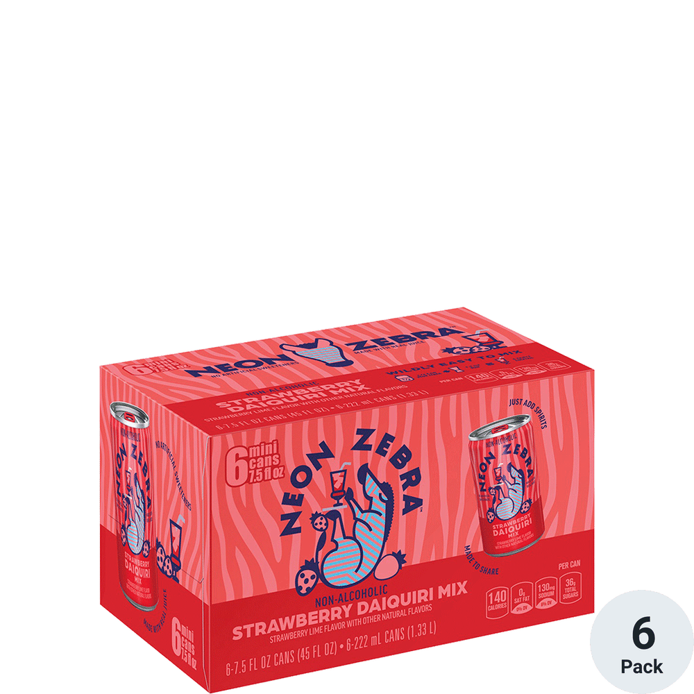 Neon Zebra Strawberry Daiquiri Mix | Total Wine & More