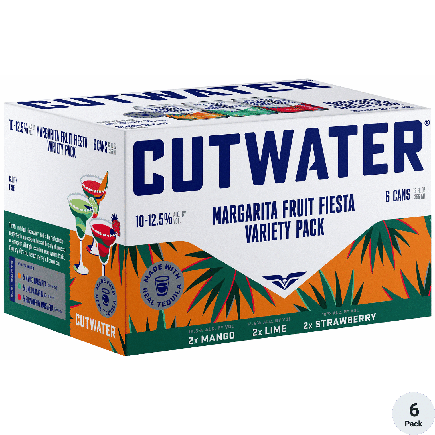 Cutwater Tequila Margarita Fruit Fiesta Variety | Total Wine & More